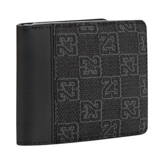 Nike Jordan Homme, Accessoires, Noir, Taille: ONE Size Portefeuille Monogramme Noir Homme