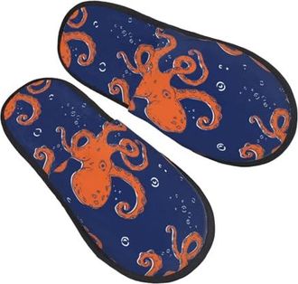Generic Pantoufles Moelleuses Pieuvre Chaussures Respirantes L&eacute;g&egrave;res Chaussons Pour Femme Int&eacute;rieur Homme L