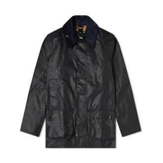 Barbour Beaufort Wachsjacke - - Jackets - Herren - Blau - L
