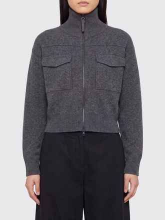 Brunello Cucinelli Cardigan aus Kaschmirmischung mit Kragen und Rei&szlig;verschluss