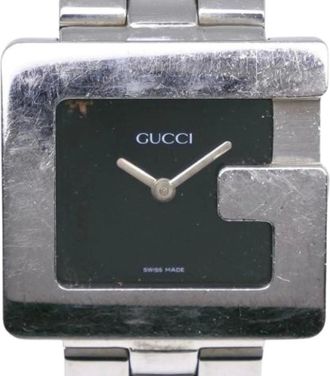 Gucci Montre Vintage Pre-owned - Femme - Pre-owned - Noir - Taille: ONE Size