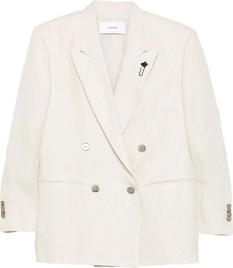 Lardini Femme, Vestes, Blanc, Taille: 40 FR Jacket