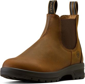 Ariat Womens Cooper Chelsea Boots in Distressed Copper, B Medium Width, Size 36.5, by Ariat