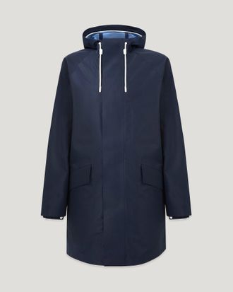 Belstaff Parka Annapurna Pour Homme 3l Mountain Shell Bleu Encre Fonc&eacute; 2xl