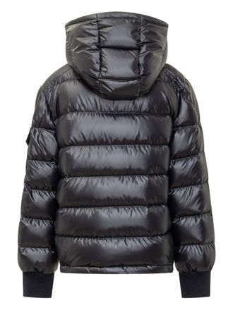 Moncler Boys Kids Down Jacket Manaem Blue Padded