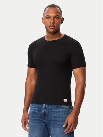 Calvin Klein Jeans T-Shirt LV04RG214G Schwarz Slim Fit