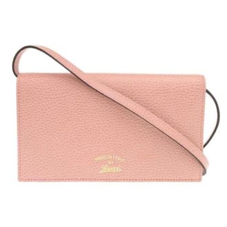 Gucci Sac bandouli&egrave;re en cuir Pre-owned - Femme - Pre-owned - Rose - Taille: ONE Size