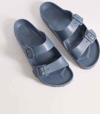 Birkenstock Arizona - Sandales en EVA - Gris basalte-Bleu