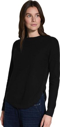 Cecil Damen B303092 Strukturpullover, Schwarz, XL EU