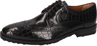 Melvin & Hamilton Derby Schuhe Herren Flynn 4 Schwarz 44