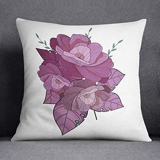 Questo Casa Dekorativ Kissenh&uuml;lle, Kissenbezug, Zierkissenbezug, Wohnkultur, F&uuml;r Sofa, Kaffeestube, Gr&ouml;&szlig;e: 45X45 cm - Entworfen und hergestellt in der T&uuml;rkiye