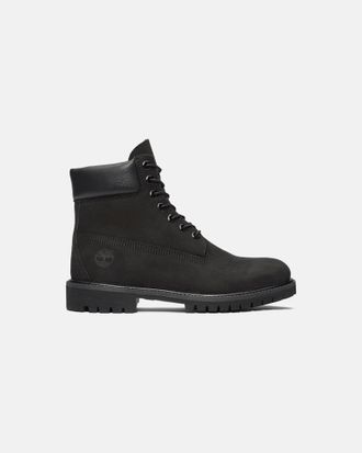 Timberland Wasserdichter Timberland Premium 6-Inch Boot f&uuml;r Herren in Schwarz, Herren, Schwarz, Gr&ouml;&szlig;e