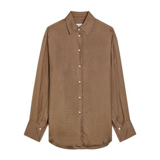 R&oacute;he Relaxed Shaped Shirt - - Blouses & Shirts - Damen - Braun - S