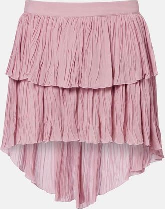 Blumarine Minirock aus Georgette