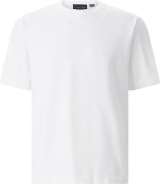 Canada Goose Homme, Tops, Blanc, Taille: L T-Shirt Avec Patch Logo