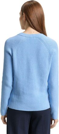 Tom Tailor Strickpullover mit Rippb&uuml;ndchen