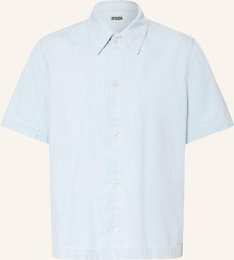 Drykorn Drykorn Kurzarm-Hemd Meryn Comfort Fit blau