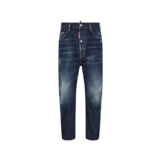 Dsquared2 Homme, Jeans, Bleu, Taille: L Dan Big Brother Jeans