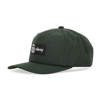 Obey Klassische Snapback Kappe Dunkel Zeder - - Accessories - unisex - Gr&uuml;n - ONE SIZE