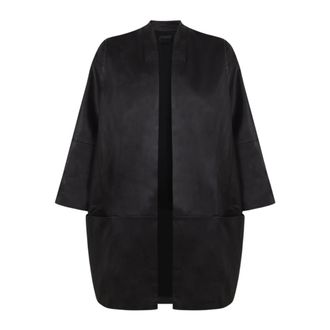 Cortana Straight Oversize Jacket - - Jackets - Damen - Schwarzk - M
