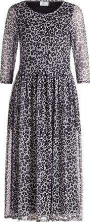 Vera Mont Damen 6728/4042 Kleid, Grey/Black, 46