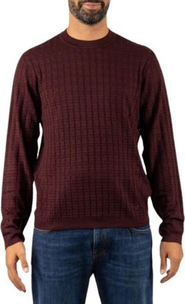 Emporio Armani Pull col rond - Homme - Pulls - Brun - Taille: S