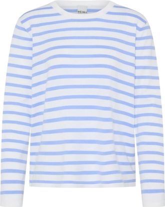 Ichi Ichi, Femme, Pulls, Multicolore, Taille: 44 FR Small Cloud Belair Stripe