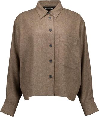 Zenggi Weiches Flanellhemd - - Blouses & Shirts - Damen - Beige - 2XL