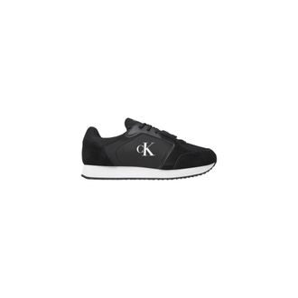 Calvin Klein Jeans Slip-On Sportliche Nylon-Sneakers mit Schn&uuml;rverschluss - - Shoes - Herren - Schwarzk - 45 EU