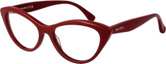 Max Mara Max Mara Rote Acetat-Brille (Gestelle) - - Accessories - Damen - Rot - ONE SIZE