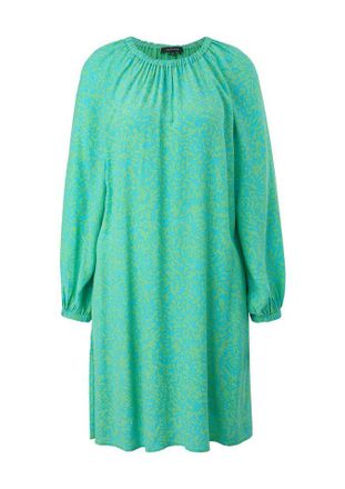 Comma Minikleid Kleid Musterkleid aus Viskose