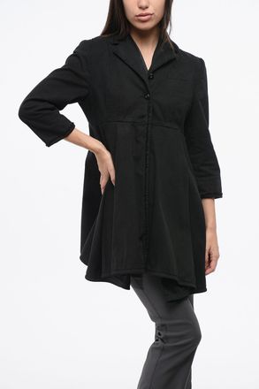 Miu Miu Mantel aus Baumwollgabardine mit 3/4-&Auml;rmeln Miu Miu