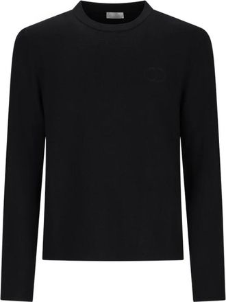 Dior Homme, Pulls, Noir, Taille: L CD Icon Sweater