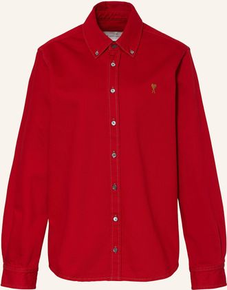 Ami Ami Paris Jeansbluse rot
