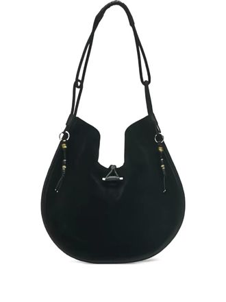 Isabel Marant sac port&eacute; &eacute;paule Oskan Soft en daim - Noir