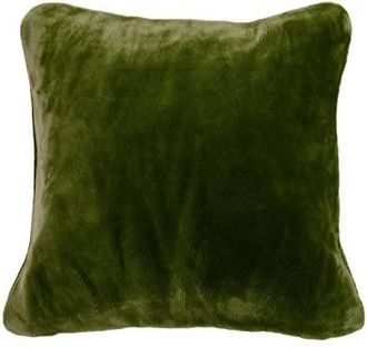 Gözze Premium Cashmere-Feeling Kissenbezüge, 500 g/m², 50 x 50 cm - Dunkelgrün