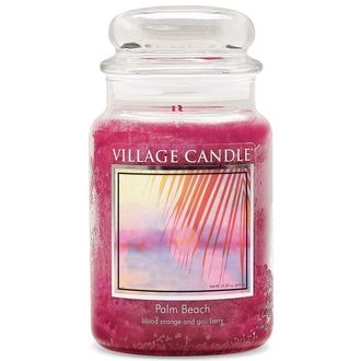 Village Candle 1219 g Village Candle Duftkerze im Glas Palm Beach