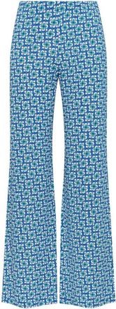 Maliparmi Maliparmi, Femme, Pantalons, Bleu, Taille: 34 FR Mini Pantalon Moulin&eacute;