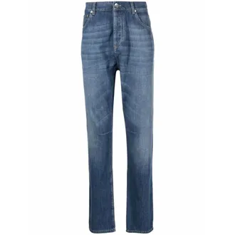 Brunello Cucinelli Light-wash Straight-leg Jeans