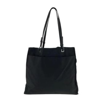 Prada Pre-owned Tessuto Nylon 2way Tote Bag - - Pre-owned - Damen - Schwarzk - ONE SIZE