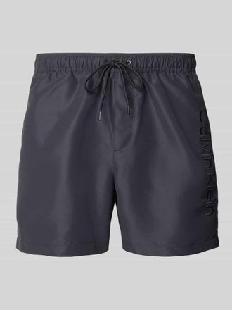 Calvin Klein Underwear Badehose mit Label-Stitching