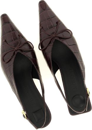 Jacquemus Slingback - Burgundy