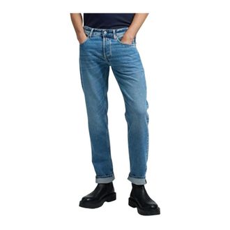 Replay Jeans mit Rei&szlig;verschluss und Knopfleiste vorne - - Jeans - Herren - Blau - W30 L32