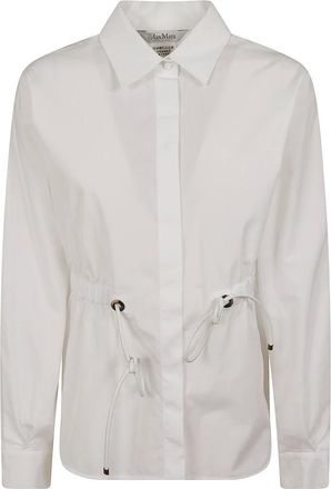 Max Mara Femme, Blouses et Chemises, Blanc, Taille: 34 FR Tazzina Shirt