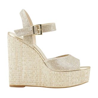 Cosmoparis Femme, Chaussures, Jaune, Taille: 37 EU Sandale compens&eacute;e