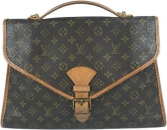 Louis Vuitton unisex, Pre-owned, Brun, Taille: ONE Size Sac &agrave; main en toile Pre-owned