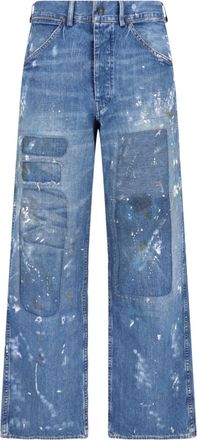 Polo Ralph Lauren Straight Patchwork Jeans