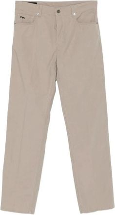 Emporio Armani Homme, Pantalons, Beige, Taille: W32 Pantalon cinq poches en coton technique