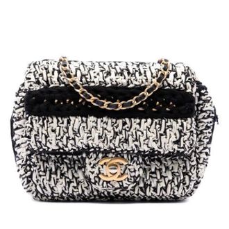 Chanel Sac bandouli&egrave;re en raffia Pre-owned - Femme - Pre-owned - Blanc - Taille: ONE Size