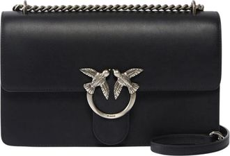 Pinko Pinko, Femme, Sacs, Noir, Taille: ONE Size Love One Classic Crossbody Bag